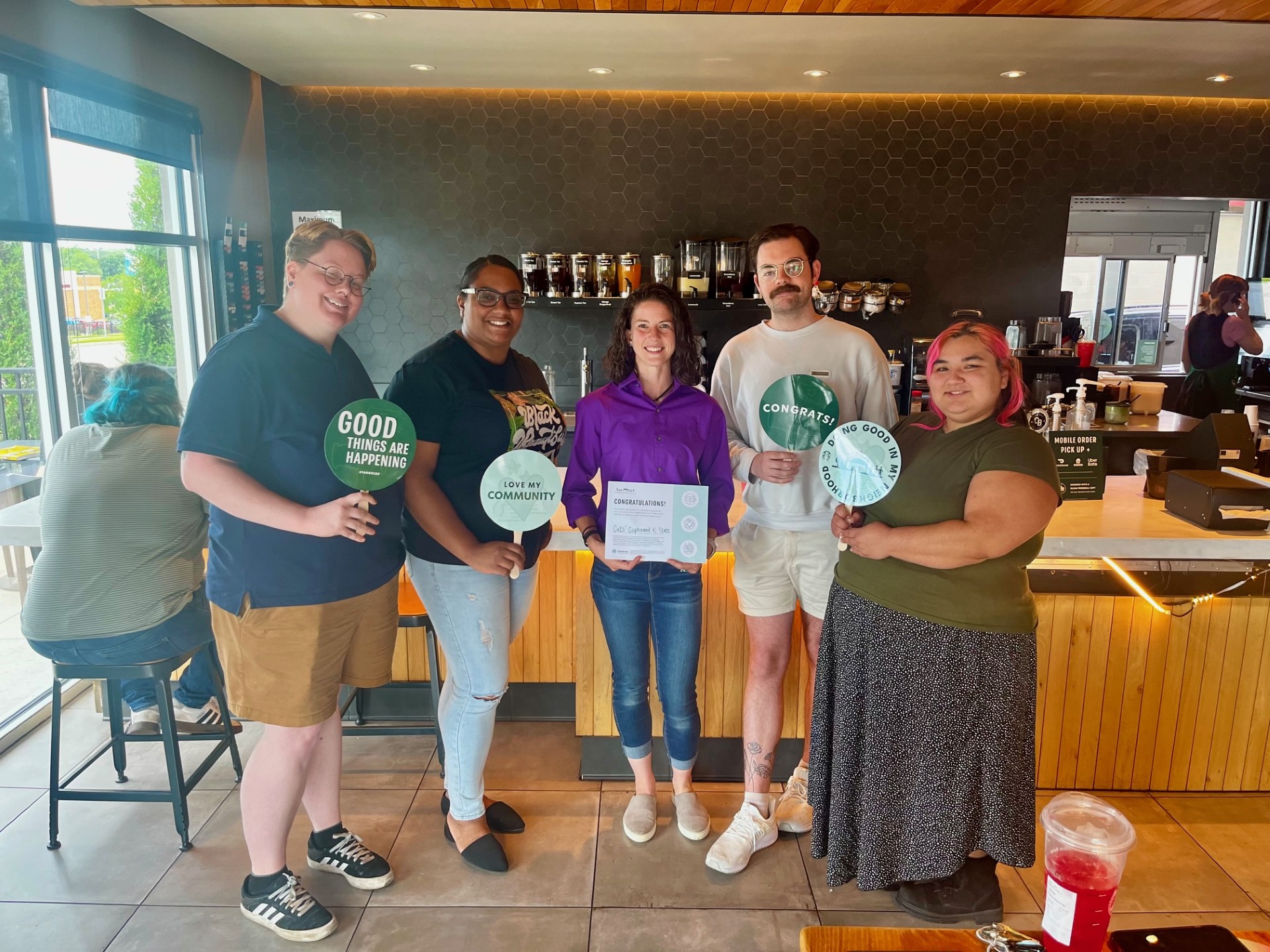 Cats’ Cupboard Receives The Starbucks Foundation Neighborhood Grant ...
